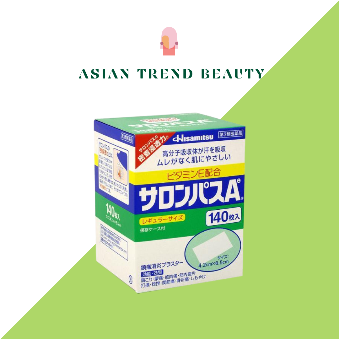 Salonpas Pain Relieving Patch 140pcs – Asian Trend Beauty